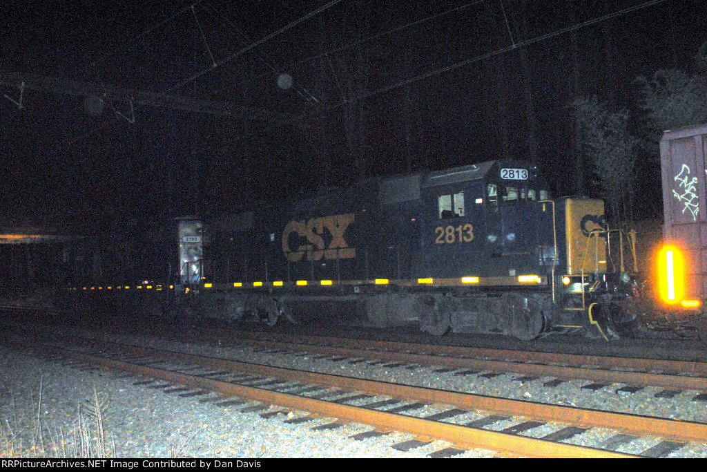 CSX GP38-2 2813 on C746-13